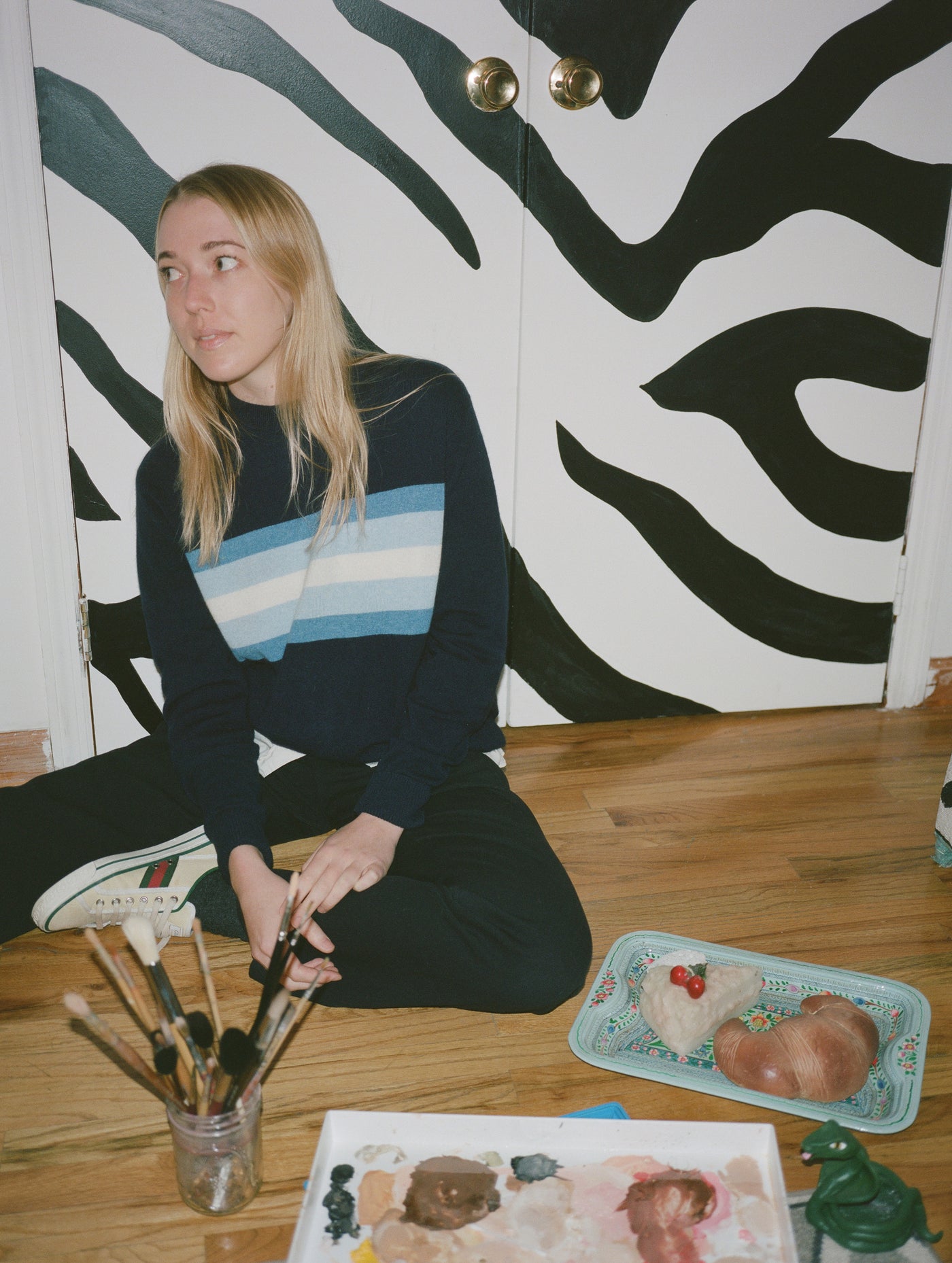Angelica Hicks, the artist behind Blue Chip: Confessions of Claudia Sc
